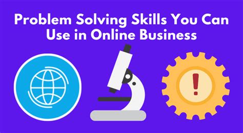 Problem Solving Skills You Can Use In Online Business