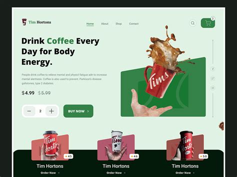 Product Header E Commerce Website On Behance
