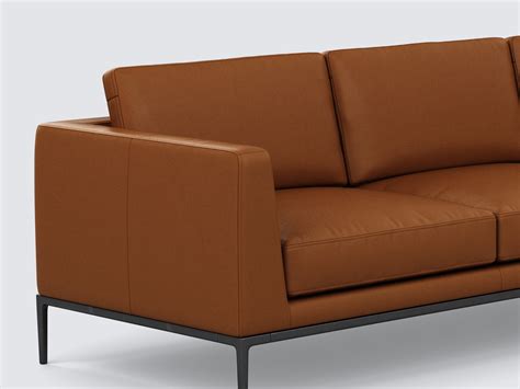 Oma Sofa Custom Fabric Or Modern Leather Couch Eq3