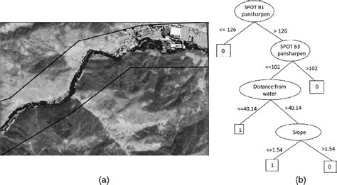 Map Of The Flooded Area Detected By Wekas J48 Learning Algorithm On