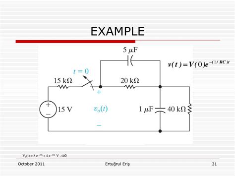 PPT FIRST ORDER RL RC CIRCUITS PowerPoint Presentation Free Download ID 3157617