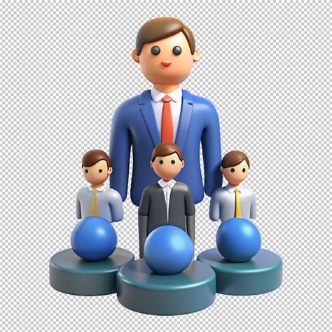 3d 현실적인 사용자 만화 터 개념 3d 터 렌더링 일러스트레이션 프리미엄 Ai 생성 Psd