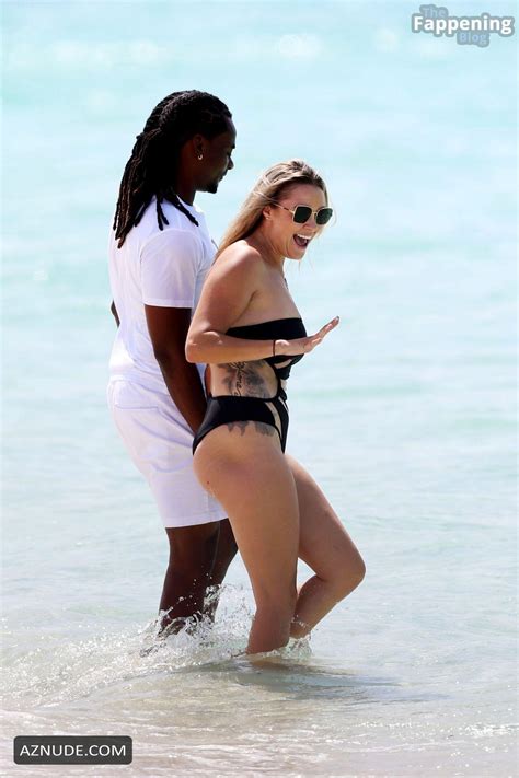 Jasmine Hartin Spotted Getting Sexy Cozy With Mystery Man In Turks And