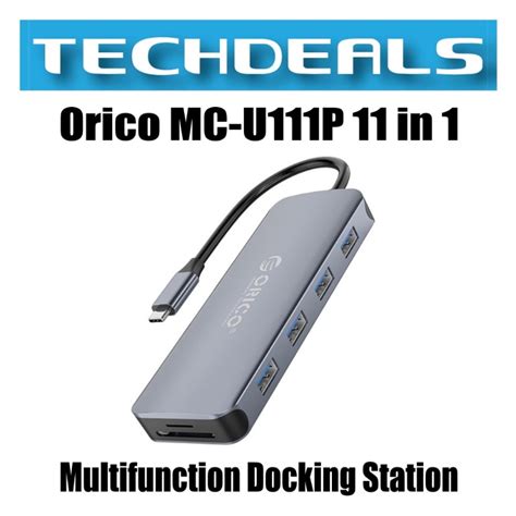 Orico Mc U P In Multifunction Docking Station Computers Tech Parts Accessories