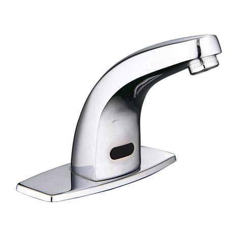 Automatic Faucet Chromed Brass Counter Basin Mounted Ada Compliant Sn