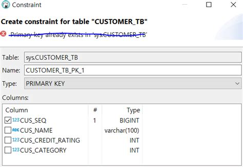 Db구축 스키마 테이블 생성with Dbeaver