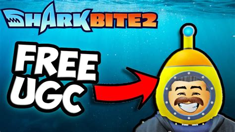 How To Get This Limited Ugc In Sharkbite 2 Youtube