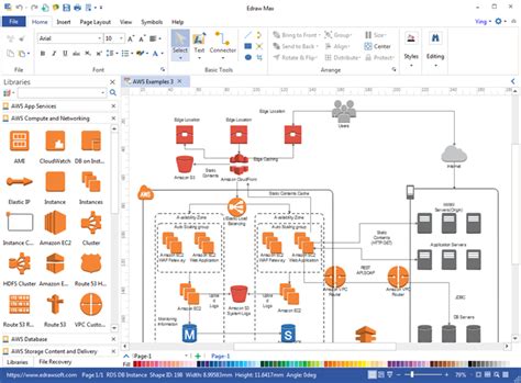 How To Create An AWS Architecture Diagram In Visio Edrawmax 55 OFF