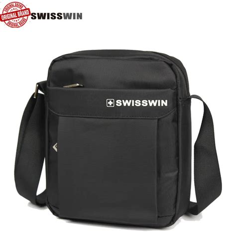 Suissewin Swisswin Swiss Small Messenger Shoulder Bag Gear Male Casual