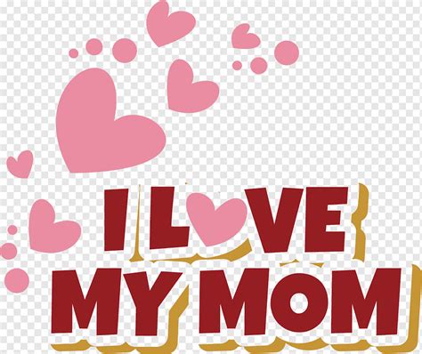 I Love My Mom Logo