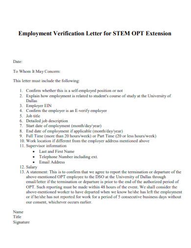 45 Free Employment Verification Letter Samples To Download