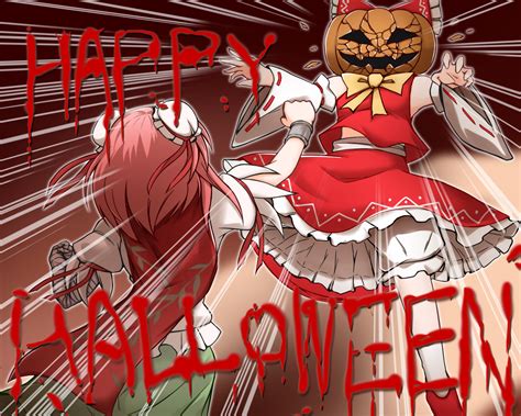 Hakurei Reimu And Ibaraki Kasen Touhou Drawn By Pandain Danbooru