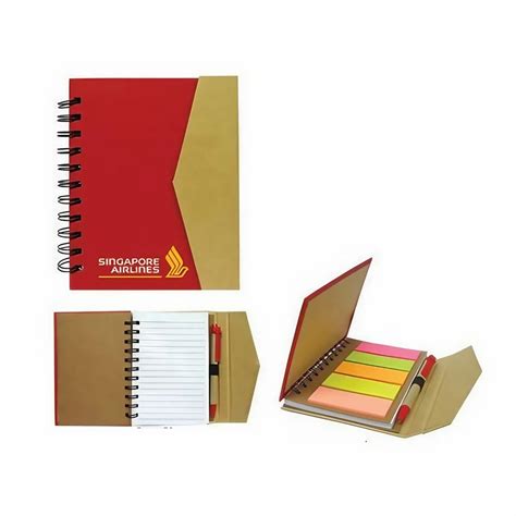 Wood Cover Spiral Bound Eco Sticky Pad Memo Pad With Pen Size 3x3 Inch At Rs 200 Piece In Chennai