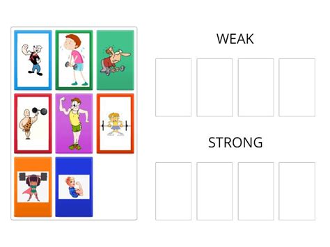 Weak Vs Strong Group Sort