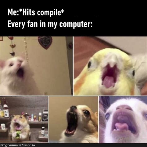 Programming On A Laptop Feels Like This ·