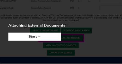 Attaching External Documents
