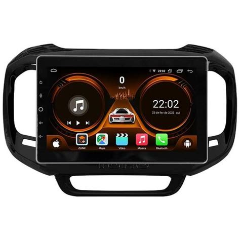 Multimídia Hetzer Argon Pro Android 12 Tela De 10 1 Pol Fiat Toro 2017 20 Central Multimídia