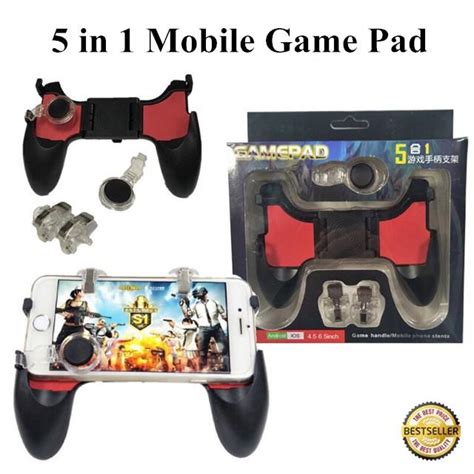 kaisa villa 5 in 1 mobile phone gamepad joystick controller grip pad