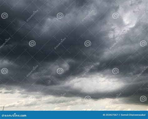 Nimbus Clouds Stock Image Image Of Grey Cloudy Abstract 253427567