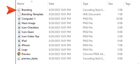 Step 4 Copy Branding Css Variables From A Factory Template