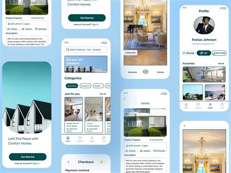 Mobile App Real Estate By Motunrayo Fasina Akano On Dribbble