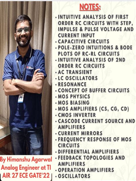 analog vlsi placements complete series notes pdf