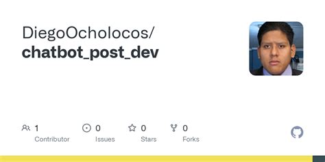 Github Diegoocholocoschatbotpostdev