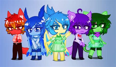 Inside Out Characters In Gacha Life 2 Style By Kittycatczafhaye On