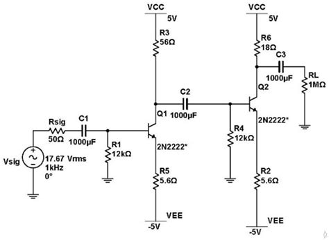 Multi Stage Amplifier Circuit Diagram Circuit Diagram