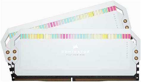 Corsair Dominator Platinum Rgb 32gb 2x16gb Ddr5 Dram Memory 6200mhz Tested Speed C36 Latency