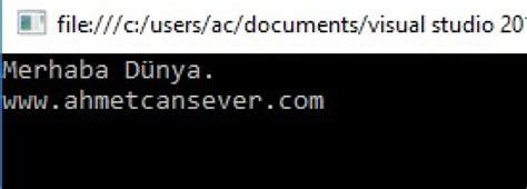 C Basit Console Örnekleri Web Tasarım And Programlama