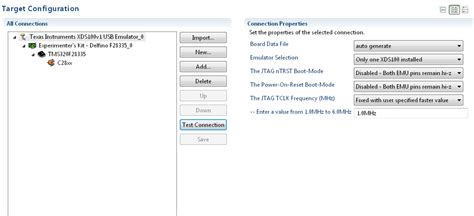 Ccs V550 Cannot Connect Xds100v1 On Experimenter Kit F28335 Code