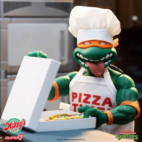 Tmnt Pizza Chef Mikey Figure Coming To Sdcc 24 From Super7