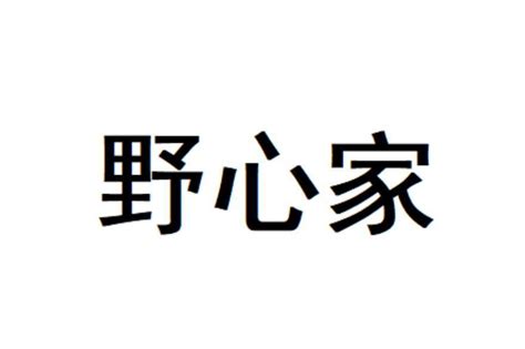 野心家汉语词语搜狗百科