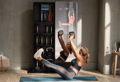The High Tech Fitness Mirrors That Aim To Get You Exercising More Bbc