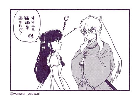 Shampoo And Inuyasha Ranma 12 And 1 More Drawn By Inumarowanwan