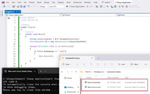 Delete All Files In A Directory With A Specific Extension In C AspDotnetHelp Com