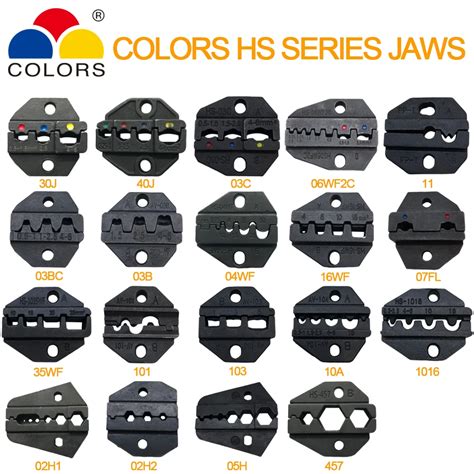 Crimping Dies Hs Series Pliers Jaws Plug Tubeinsulationnon Insulated