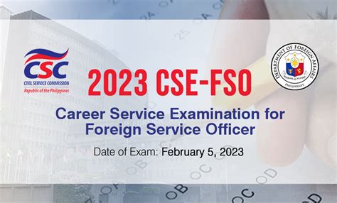 Civil Service Exam Ph 2023 Foreign Service Officer Examination Cse Fso Application Guide