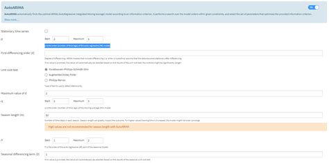 Straight Line Using Autoarima For Time Series Forecasting — Dataiku