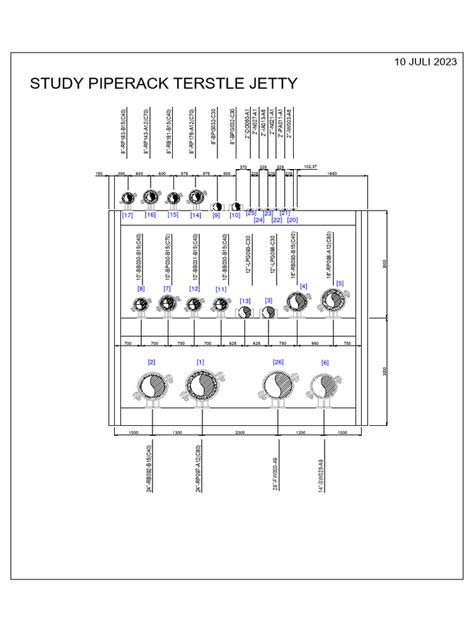 Conseptual Piperack Jetty Trestle Rev 2 Download Free Pdf Pipe Fluid Conveyance Building