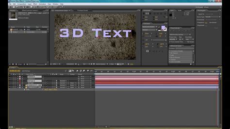 Creating D Video For YouTube Adobe After Effects Tutorial YouTube