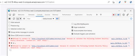 Aws Hosting On Windows Server Cors Issue Strapi Admin Strapi Community Forum