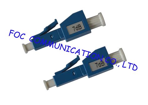 LC Fiber Optic Attenuator Male To Female Variable Optical Attenuator