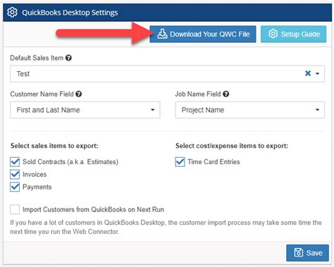 QuickBooks Desktop Integration