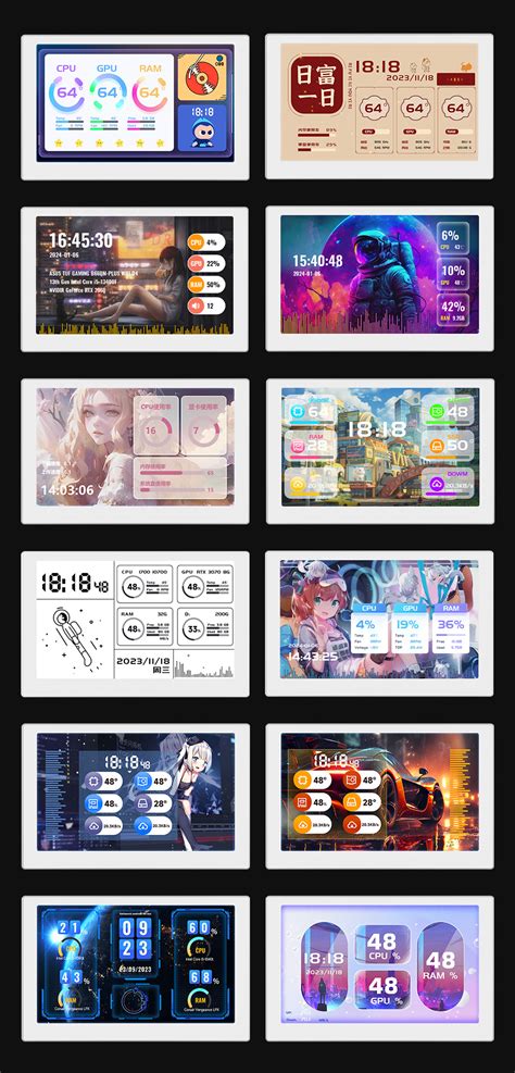 USB Monitor AIO LCD Screen Type C Interface CNC Metal Case