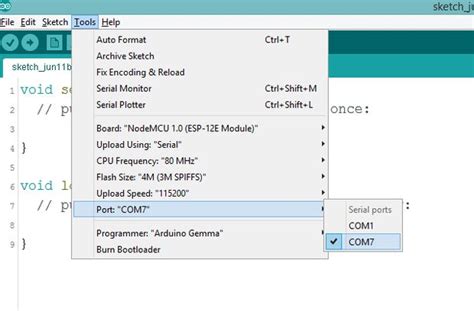 Esp8266 12e Con Ide De Arduino Con Solución Ejemplos Paso 3 Seleccione La Placa