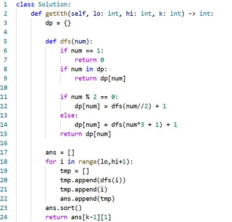 1387 Sort Integers By The Power Value