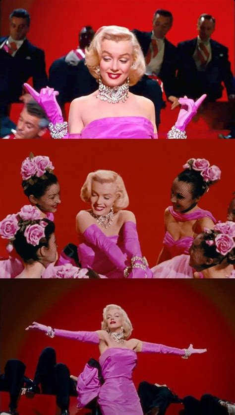 Gentlemen Prefer Blondes 1953 Old Hollywood Hair Gala Ideas