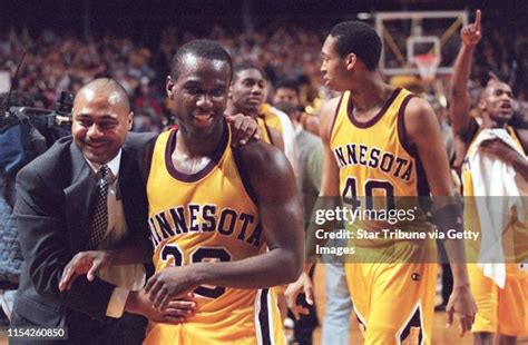 Minnesota Gopher Assistant Head Coach Bobby Jone And Eric Harris